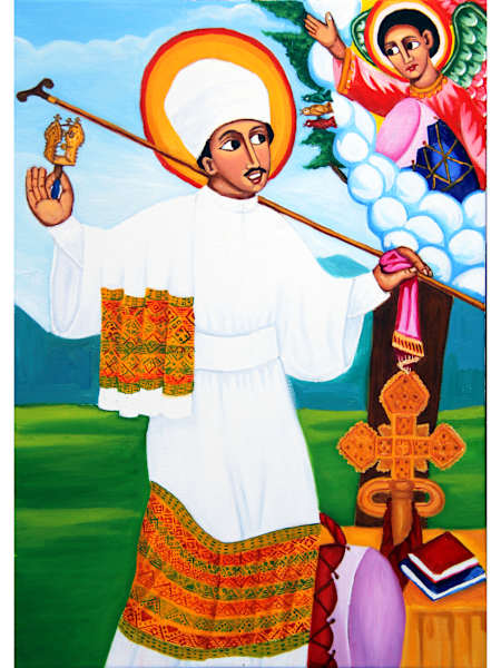 St. Yared by K. Haile Maskel | Artwork Archive