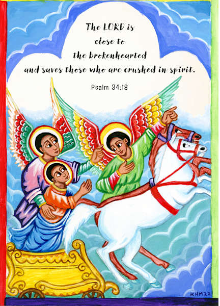 St. Kyriacos’ Chariot to Heaven by K. Haile Maskel | Artwork Archive