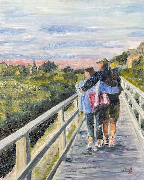 Susie & Todd Coming Home by Jennifer Gorman-Strawbridge | Artwork Archive