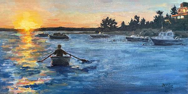 Rowing In by Jennifer Gorman-Strawbridge | Artwork Archive