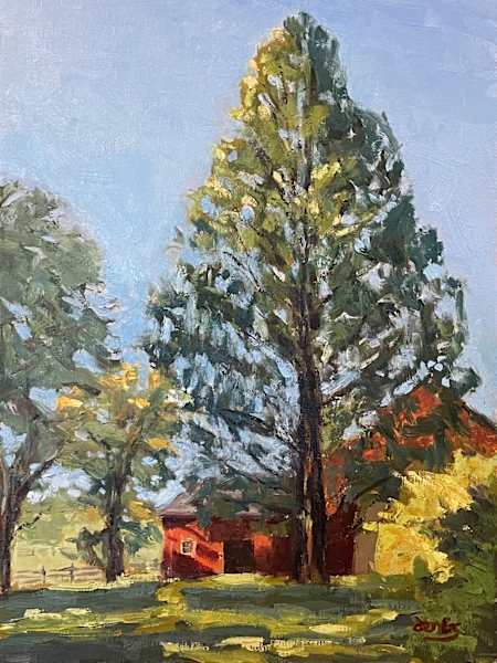 Dawn Redwood at Meadow Springs Farm - study by Jennifer Gorman ...