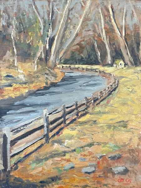 Sheep Shed at Cuttalossa Farm by Jennifer Gorman-Strawbridge | Artwork ...