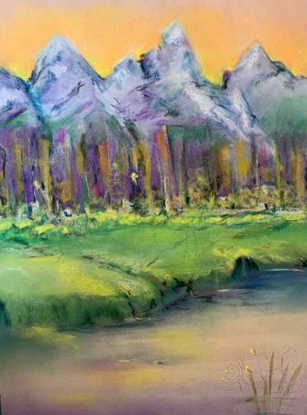Blue Hour in Grand Teton National Park by Barbara Wentzell Jaquith ...