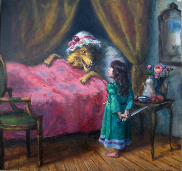 Little Red Riding Hood by Dave Lebow | Artwork Archive