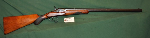 22 Caliber, Single Shot Breach Loading Rifle from the collection of Old ...