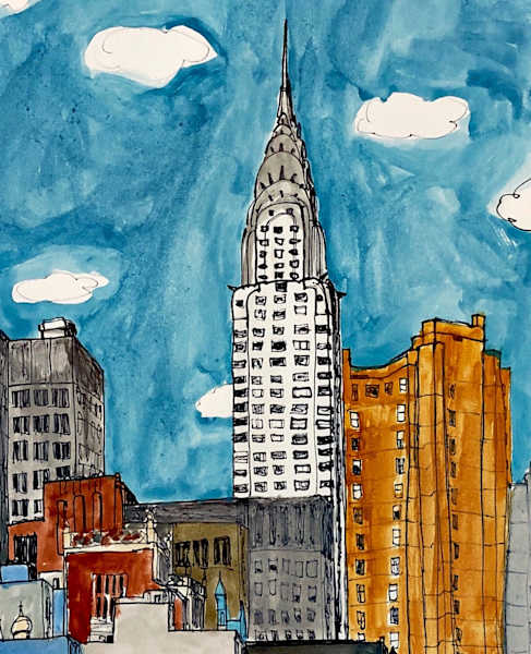 Chrysler Building from the collection of Art With Soul | Artwork Archive