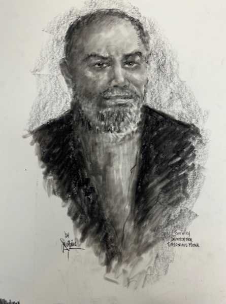 Ben Wiley Drummer For Thelonious Monk by Jess Dubois | Artwork Archive