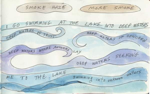 I go swimming into Deep Waters of Concern for my brother by Anita Inez ...