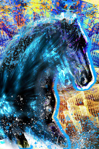 Black Stallion by Michael Hefferon | Artwork Archive