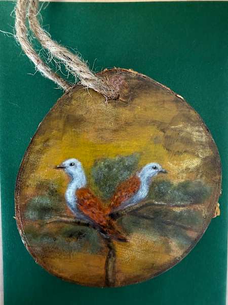 Day Two Doves by Erica Kyle Creations | Artwork Archive