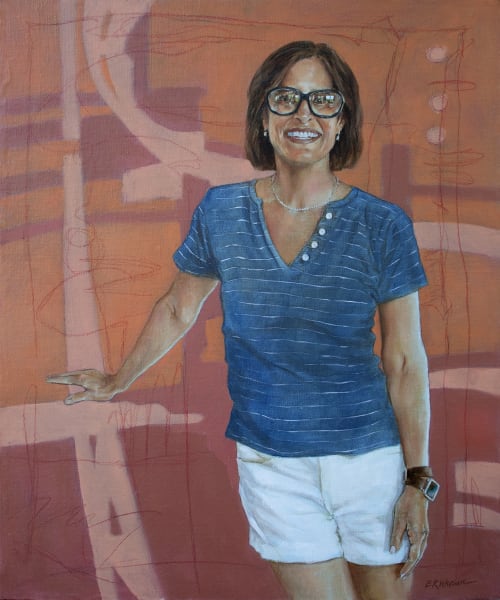 Portrait of Laura Ross by Elizabeth R. Whelan | Artwork Archive