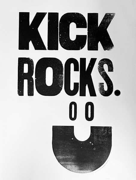 Kick Rocks from the collection of Pyramid Atlantic | Artwork Archive
