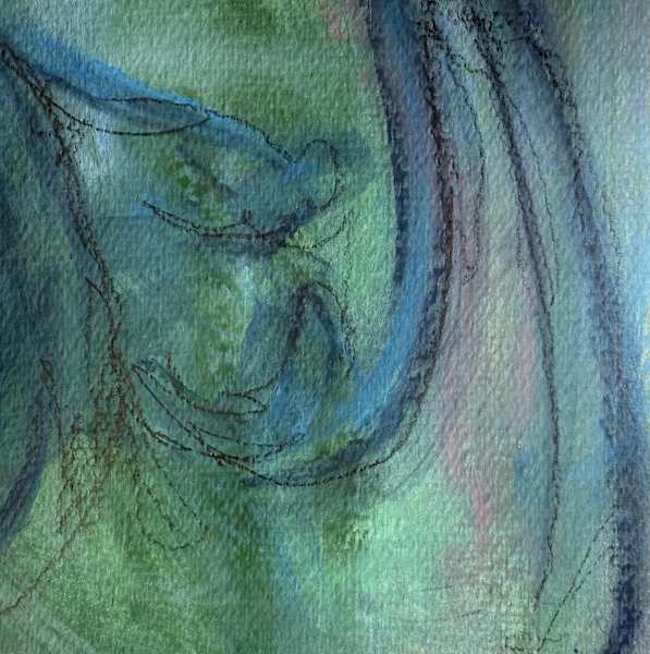Pastel Abstract Painting 8 by Barbara Talbott | Artwork Archive