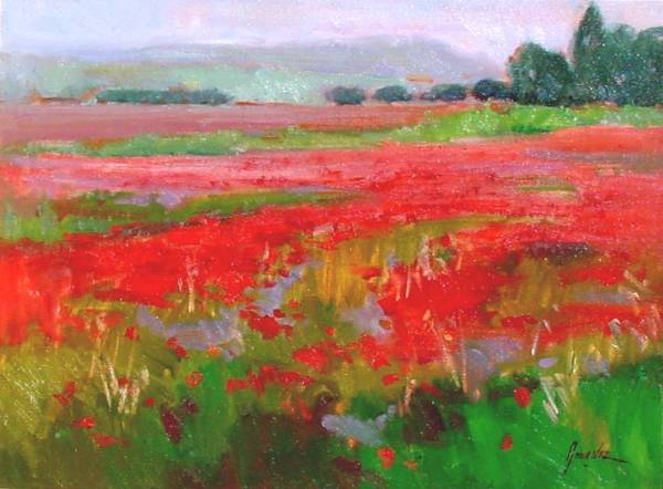 Sea of Poppies* aka Poppy Symphony by Susan F Greaves | Artwork Archive