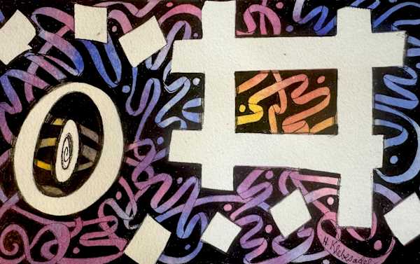 Levels- Drawing a Day #298 by Helen R Klebesadel | Artwork Archive
