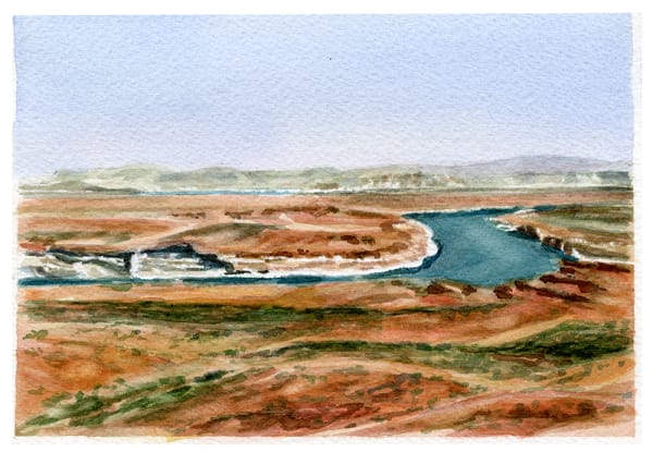 Lake Powell Bend by Victoria M Le Vine | Artwork Archive