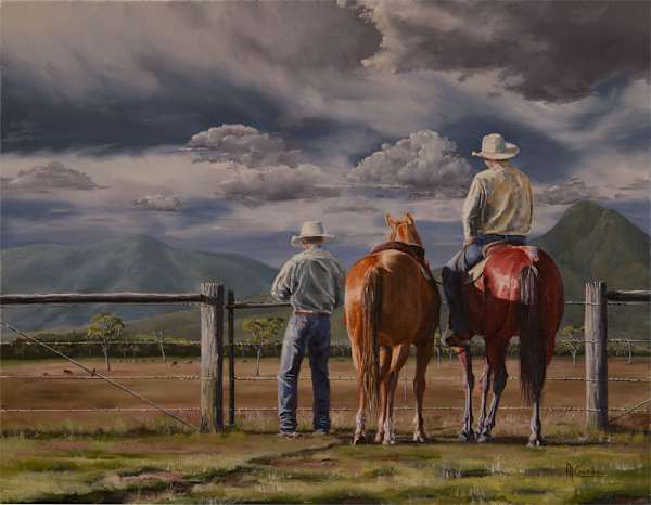 Closing the Gate by Mark Coombe | Artwork Archive