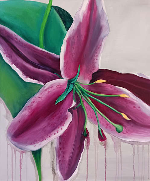 Lily's Luminous Embrace by Ronda Richley | Artwork Archive