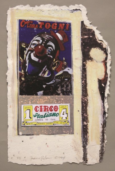 Circo Italiano From The Collection Of Hudson County Community College Artwork Archive