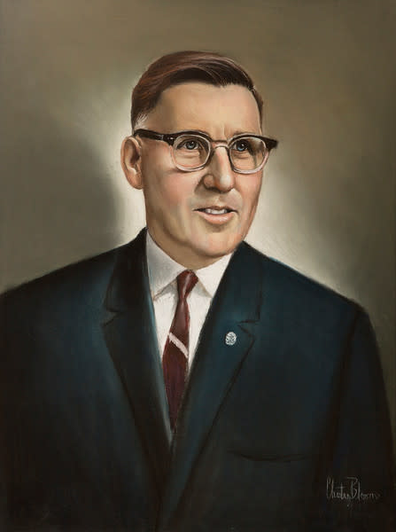 Untitled (portrait of Henry Crookall) from the collection of Hudson ...