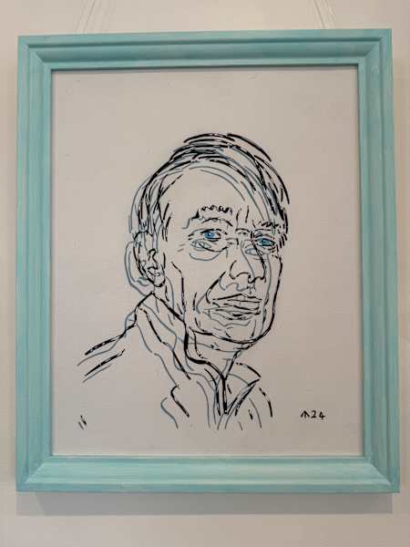 Self Portrait with Shadow by Martin Briggs | Artwork Archive