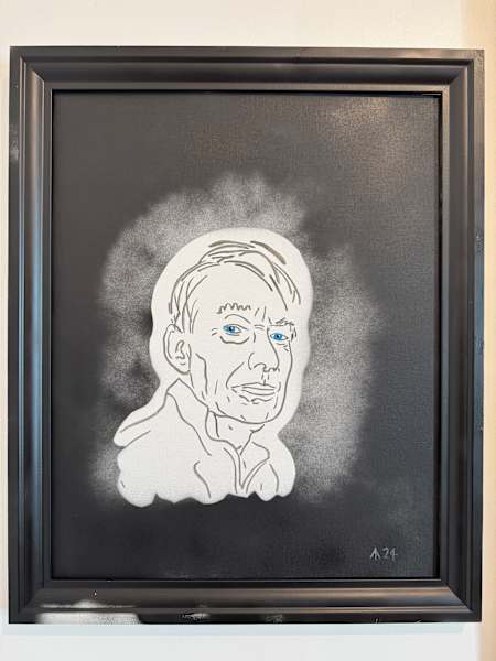 Self Portrait with Blue Eyes by Martin Briggs | Artwork Archive
