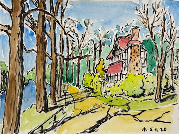 The Keeper's Cottage by Martin Briggs | Artwork Archive