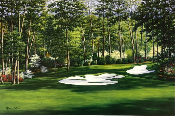 Camellia #10, Augusta National - original oil painting by Marci Rule ...