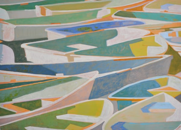A Flotilla of Shapes by Phoebe Twichell Peterson | Artwork Archive