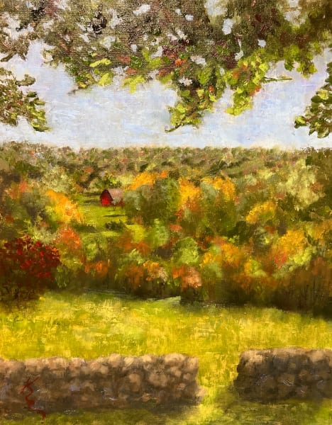 Commissioned Hill-Stead View by Kate Emery | Artwork Archive