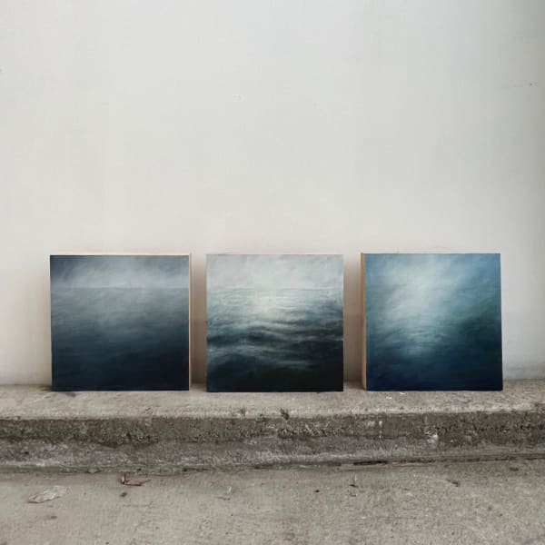 Triptych Commission by Krista Machovina | Artwork Archive