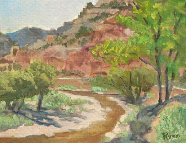 C Curve in the Creek by Faith Rumm | Artwork Archive