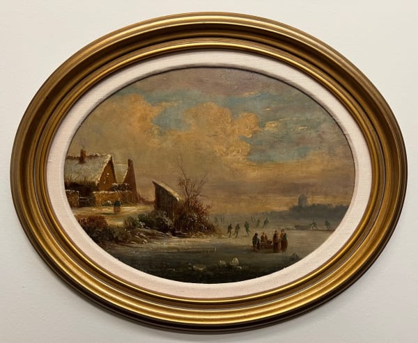 1700 - (untitled) Dutch Village circa 1830 from the collection of Rufus ...