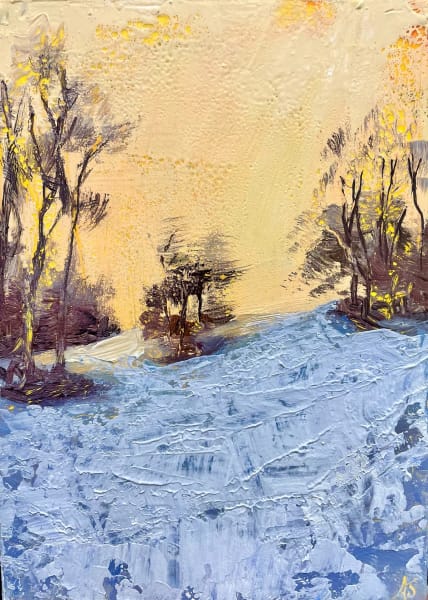 winter glow by Anne Stine | Artwork Archive
