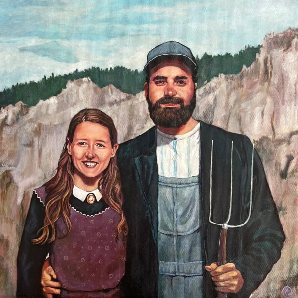 Yellowstone Canyon Gothic by Paige Wallis | Artwork Archive