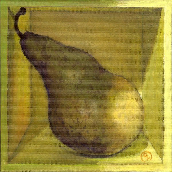 Square Pear by Paige Wallis | Artwork Archive