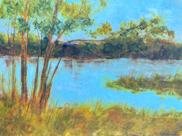 By the River (Augmented Reality Enabled) by Jane D. Steelman | Artwork ...