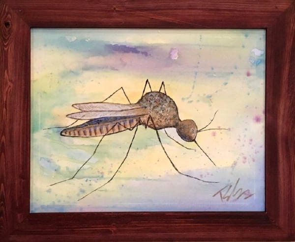 Blue Mosquito from the collection of BARE Walls | Artwork Archive