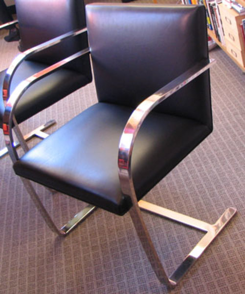 Brno Chair 1929 (4 of 4) from the collection of Nebraska 1% for Public ...