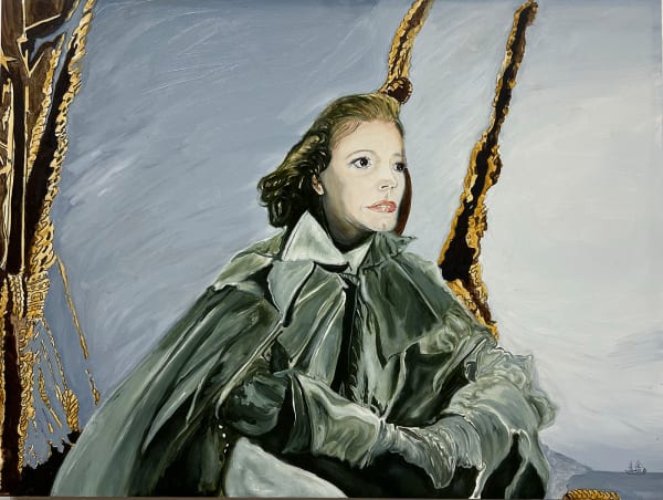 Self Portrait as Queen Christina Played By Greta Garbo in Queen ...