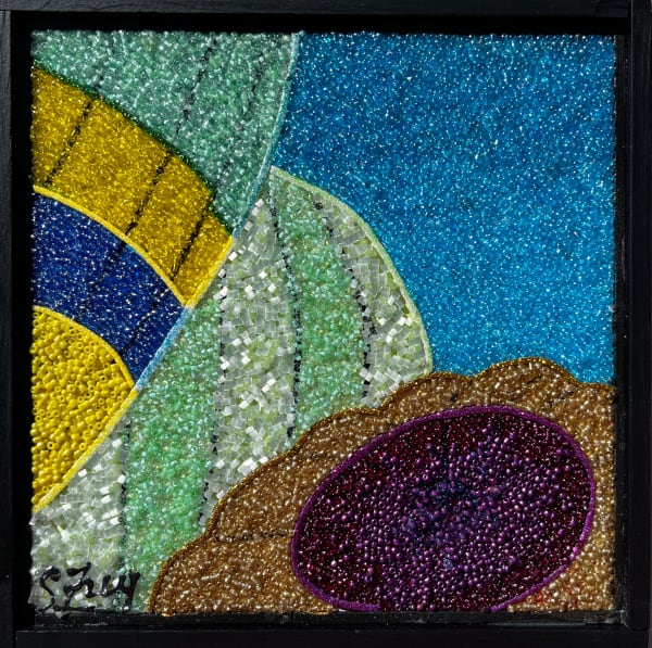 Balloon Explosion 8x8 block #50 by Sabrina Frey | Artwork Archive