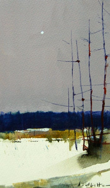 The Fading Moon by David Lidbetter Fine Art | Artwork Archive