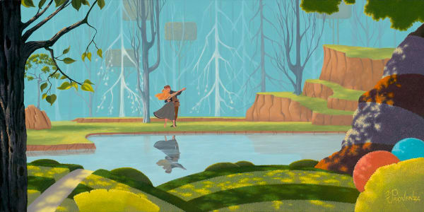 DISNEY Forest Dance (Sleeping Beauty) by Michael Provenza | Artwork Archive