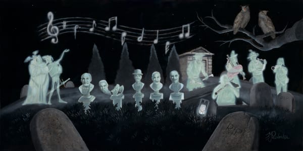 DISNEY Graveyard Symphony (Haunted Mansion) by Michael Provenza ...
