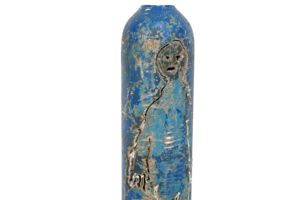人類 ( 遺跡 ) 藍色 3 Human (Relic) blue 3 from the collection of Donna Art ...