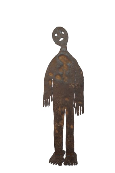 人類 ( 遺跡 ) 鏽蝕 1 Human (Relic) rust 1 from the collection of Donna Art ...