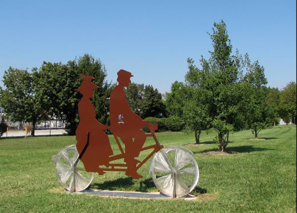 Bicycle for Two from the collection of Public Art Chattanooga | Artwork ...