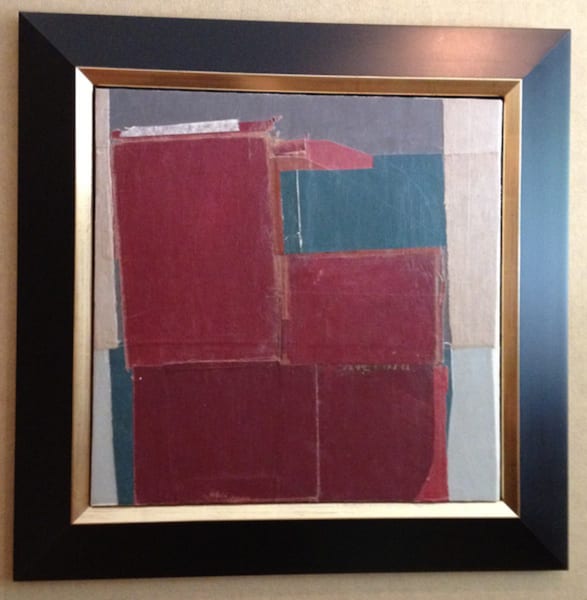 Untitled (Red Collage) from the collection of Public Art Chattanooga ...