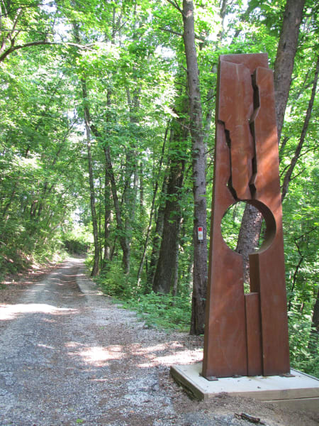 Trailhead Markers (High Ridge Dr.) A from the collection of Public Art ...