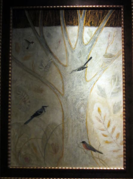 Triptych (birds) (with four birds) from the collection of Public Art ...